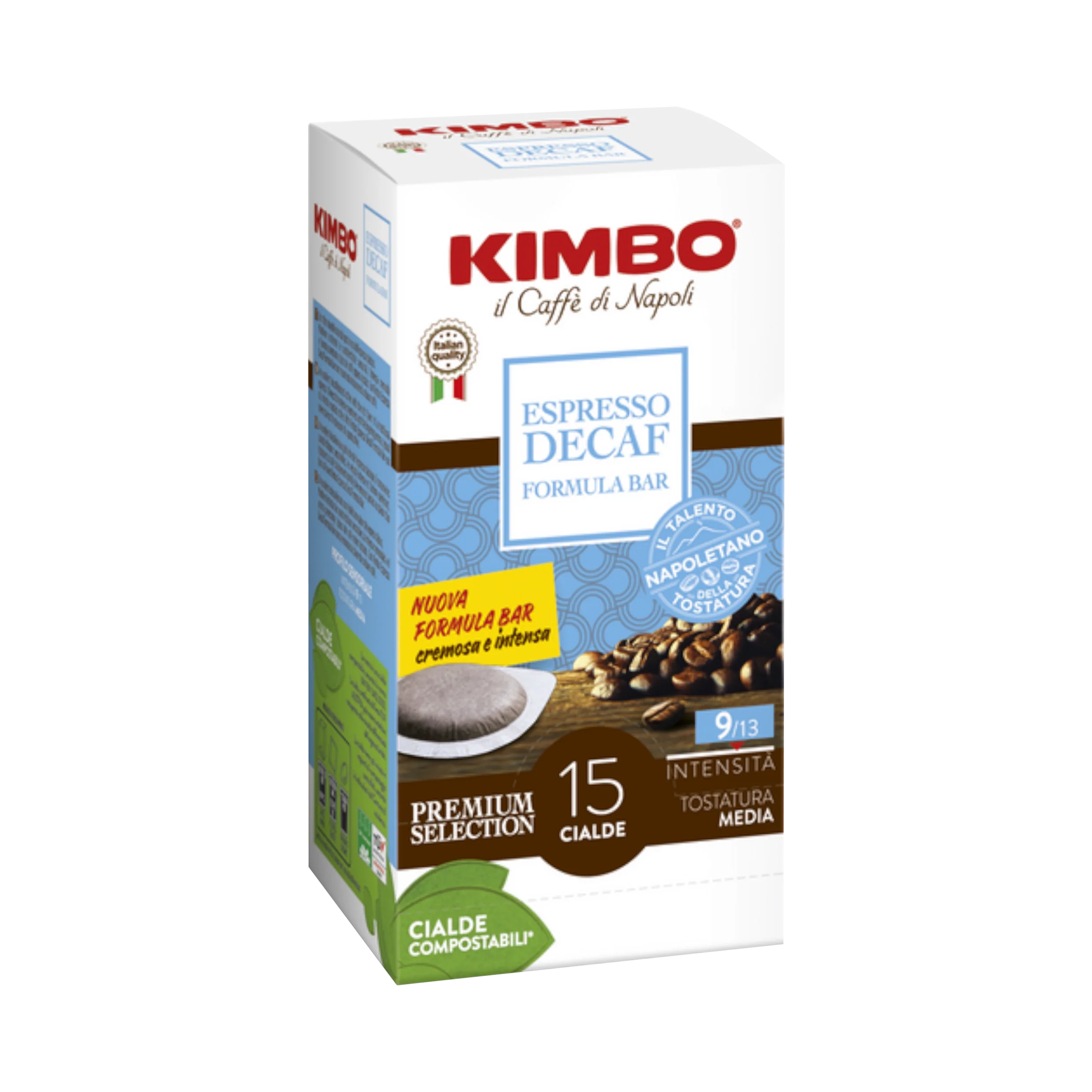 DeCaf - Compostable Pods - 15 Count – Kimbo Coffee USA