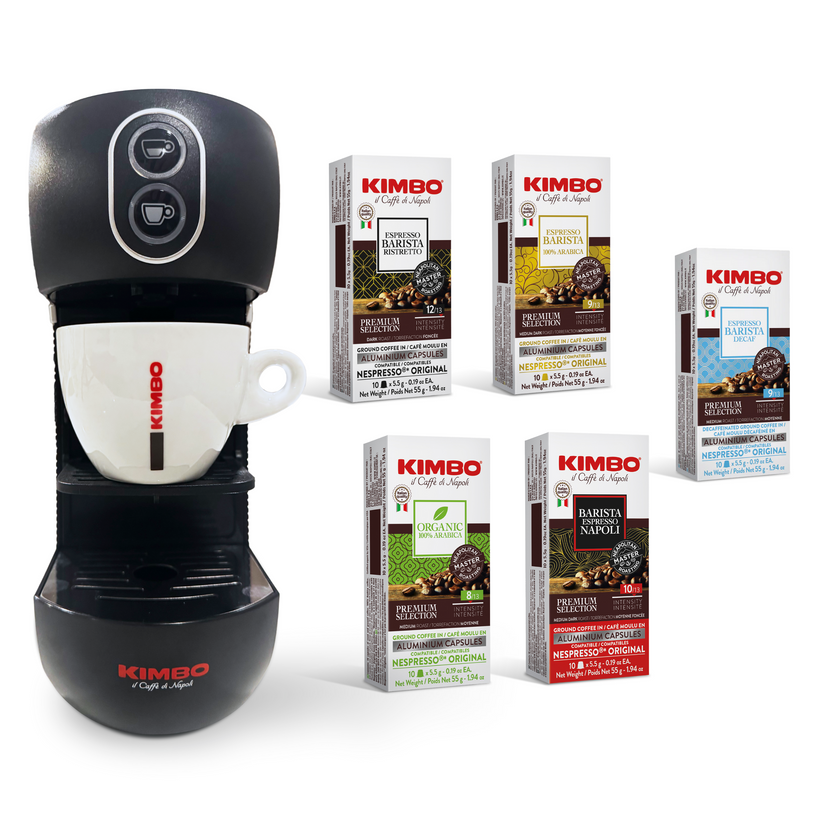 Aluminum Capsules - Rich, Authentic Espresso – Kimbo Coffee USA